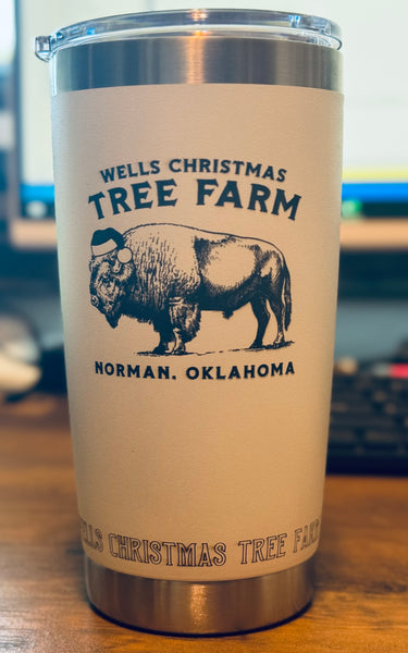 Wells Christmas Tumbler 20oz | Wells Christmas Tree Farm