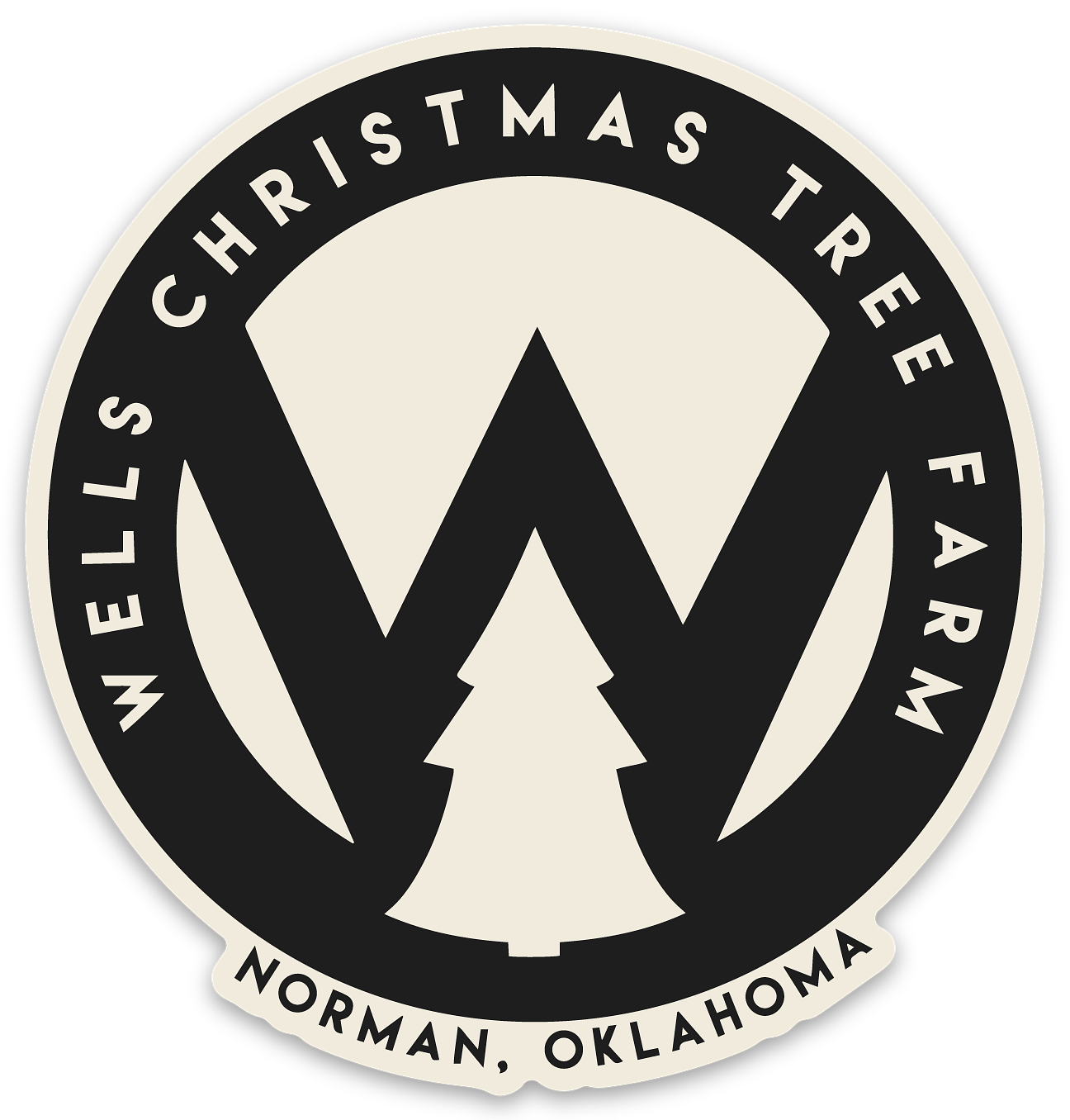 Wells Sticker – Wells Christmas Tree Farm